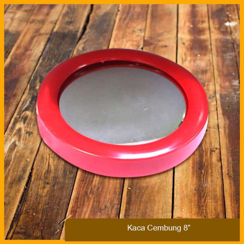 Jual Kaca Cermin Cembung Fengshui Merah Ukuran 8 Inci Di Seller ...