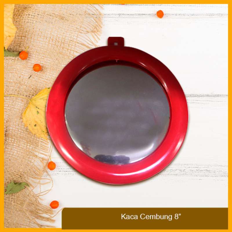 Jual Kaca Cermin Cembung Fengshui Merah Ukuran 8 Inci Di Seller ...