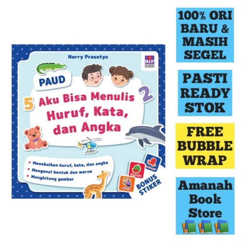 Promo Aku Bisa Menulis Huruf, Kata, Dan Angka : Herry Prasetyo Diskon ... Promo Aku Bisa Menulis Huruf, Kata, Dan Angka : Herry Prasetyo Diskon ...