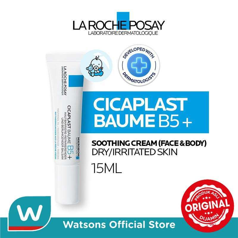 Jual La Roche Posay Cicaplast Baume B5+ Soothing Balm 15ml Di Seller ...