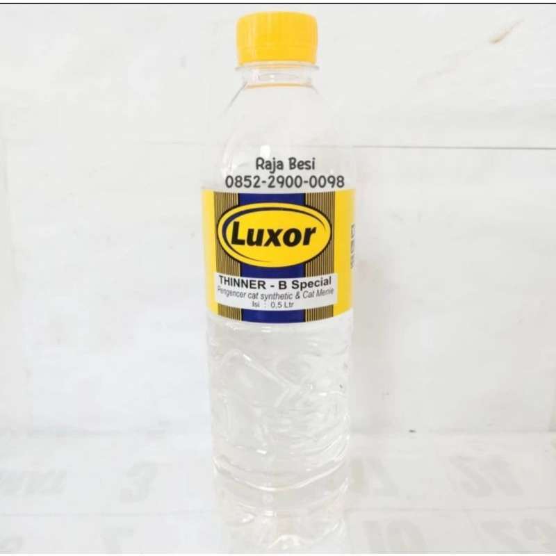 Jual Thinner B Luxor Pengencer Cat Minyak Cat Kayu Cat Besi di Seller Raja Besi - Dagen, Kab ...