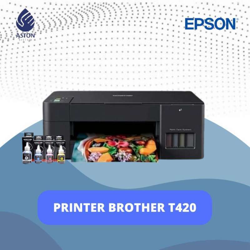Jual PRINTER BROTHER DCP-T420W AIO Multifungsi Wireless - Tinta Amazink ...