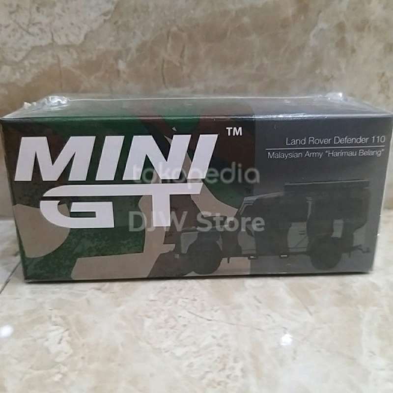 Promo Mini Gt Mgt 321 Land Rover Defender 110 Malaysian Army Harimau ...
