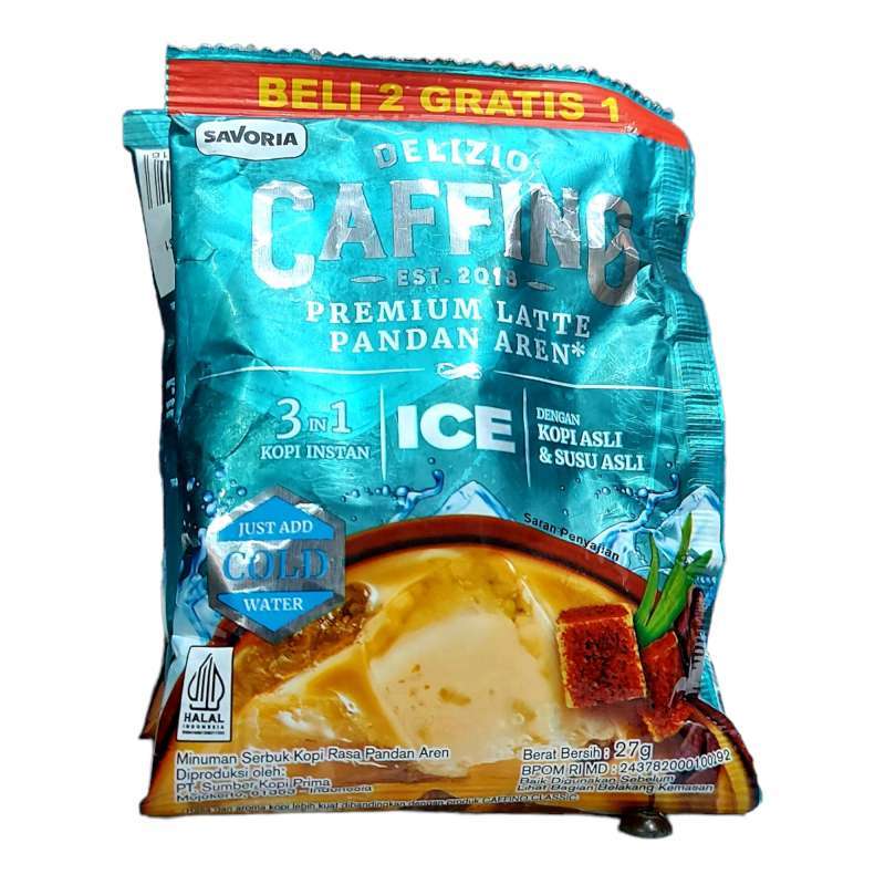 Jual Delizio Caffino Ice Premium Latte Cafino Langsung Seduh Air Dingin ...