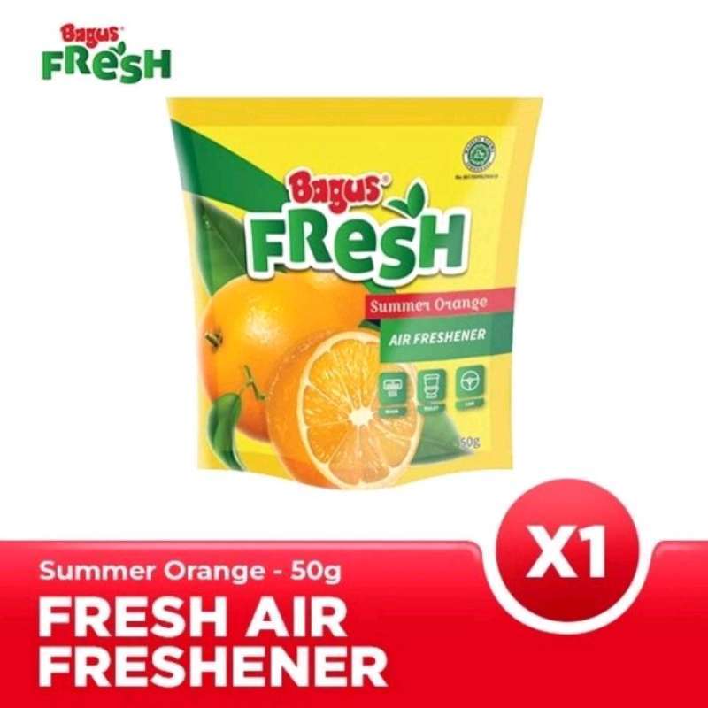 Jual Bagus Fresh Air Freshener Pengharum Ruangan Summer Orange 50g di ...