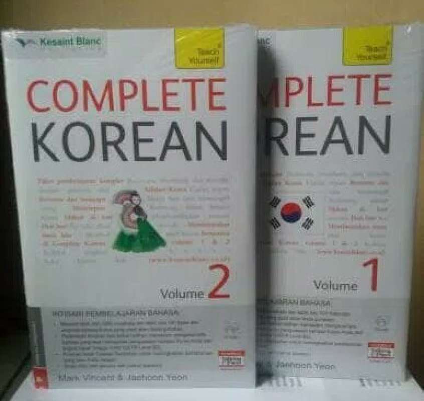Promo Buku Bahasa Korea Complete Korean Vol. 1 & 2 + Cd Audio Diskon 27% di Seller Pilihan Shop ...