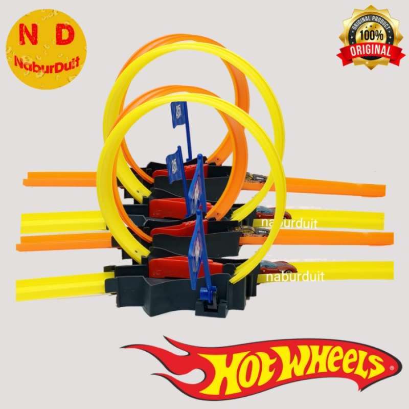 Promo Hot Wheels Track Loop Jalur Balapan Race Mattel Hotwheels Diskon 29% di Seller Puas Shop ...