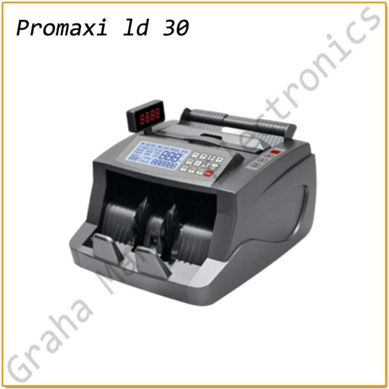 Promo PROMAXI Money Counter LD-30 SP/ MESIN HITUNG UANG Diskon 23% di ...