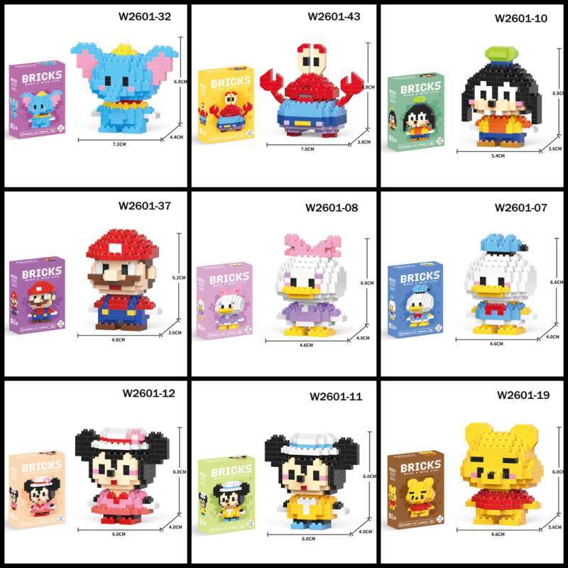 Jual Mainan Lego Balok Susun Brick Block Puzzle Edukasi Anak Diy ...