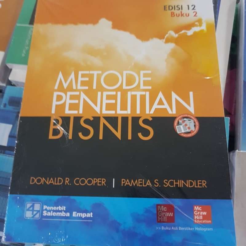 Promo Metode Penelitian Bisnis Buku 2 Edisi 12 Donald Copper ...