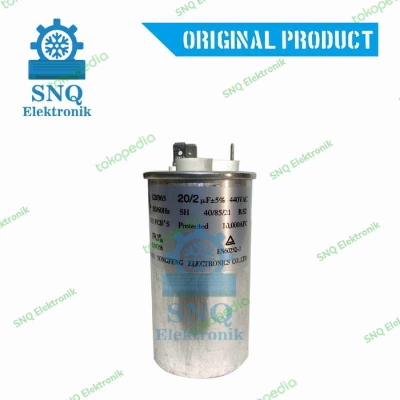 Promo Kapasitor AC Original Panasonic 1 Pk 20+2 uf / Capasitor AC ORI 1 ...
