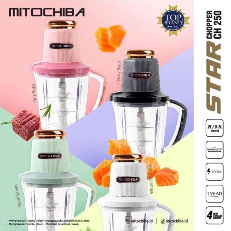 Promo Chopper Mito CH250 Star Chopper Blender Alat Giling Daging ...