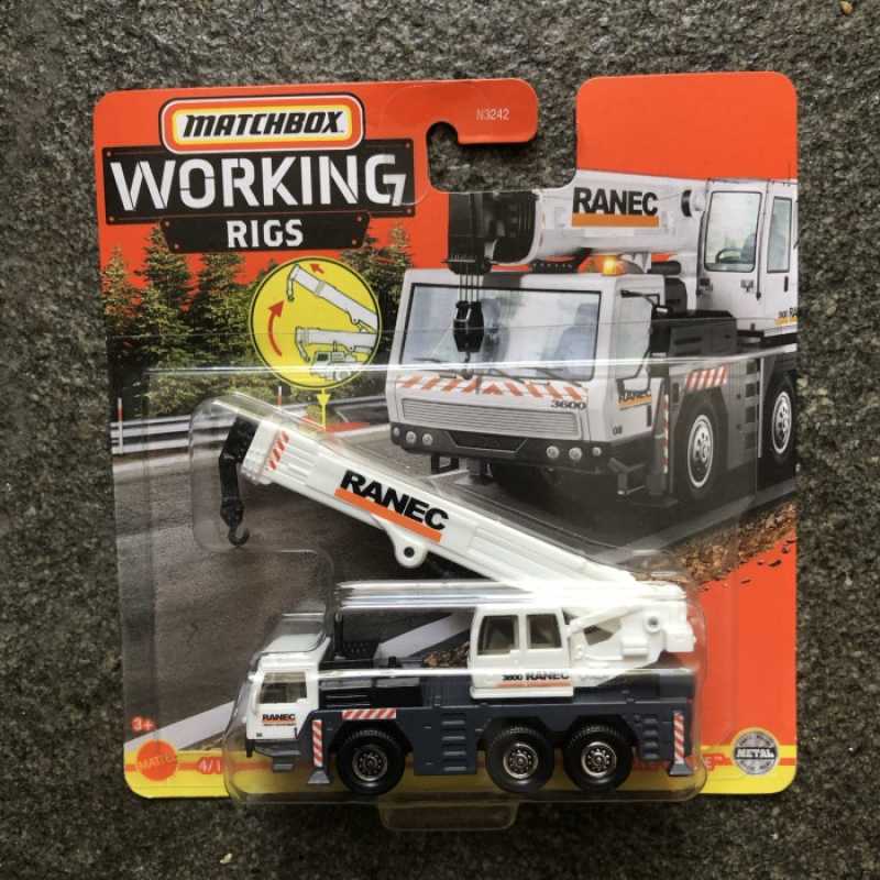 Promo Matchbox Working Rigs - MBX Mobile Crane Diskon 23% di Seller ...
