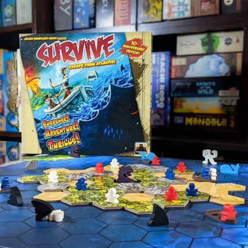 Promo Survive Escape From Atlantis 30th Anniversary Edition Board Game Diskon 23% Di Seller ...