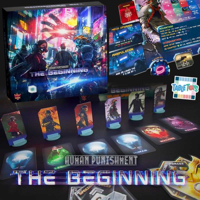 Promo Human Punishment: The Beginning Board Game | Boardgame Diskon 23% ...