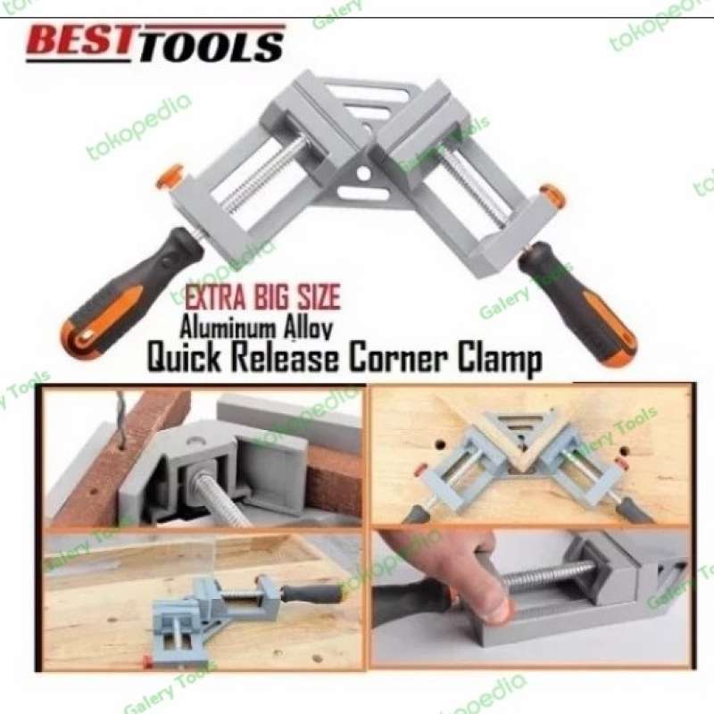 Promo Quick Realese Corner Clamp 65mm Klem Siku Sudut Corner Clamp 90Â ...