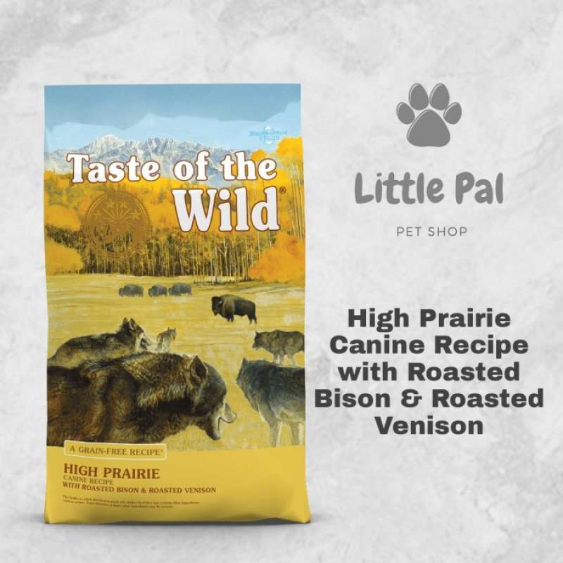 Promo Taste Of The Wild High Prairie Canine With Roasted Bison 5 Lbs/2. ...