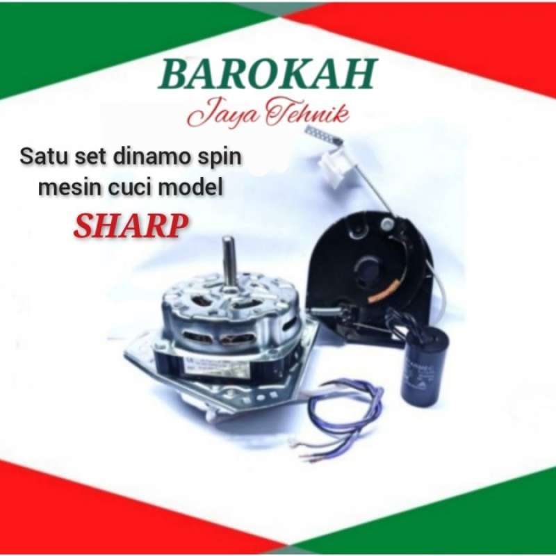 Promo Motor dinamo pengering mesin cuci spin Sharp + rem sharp ...
