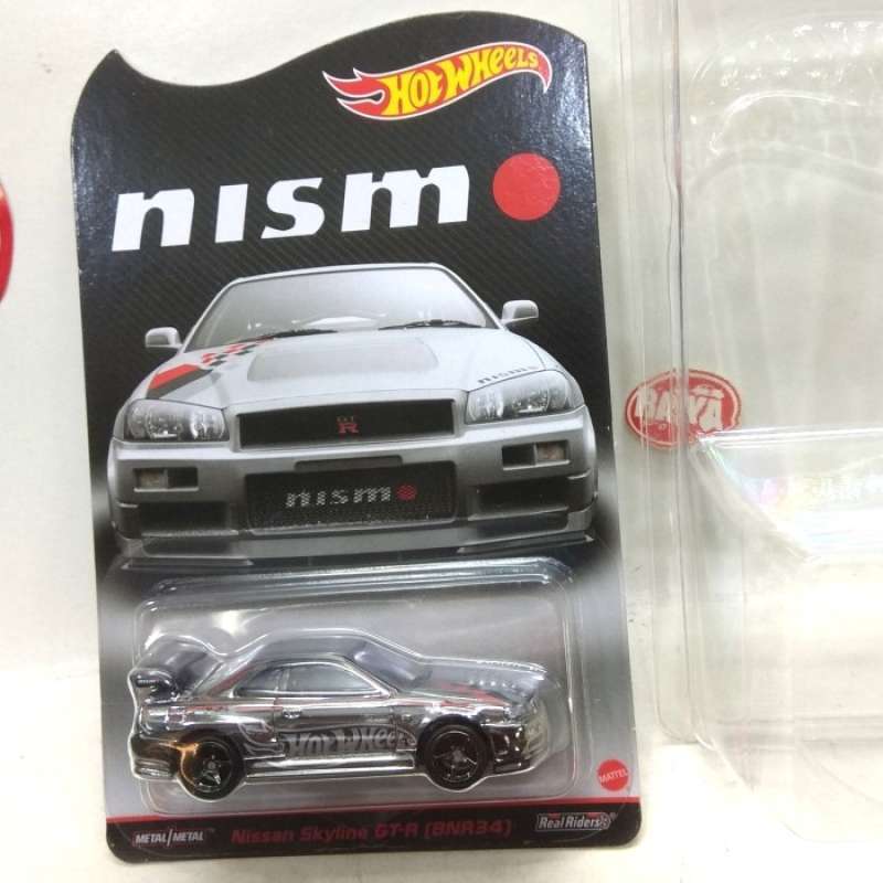 Jual Hot Wheels Rlc Nismo Nissan Skyline Gt-R Bnr34 R34 Crhome Jdm No ...