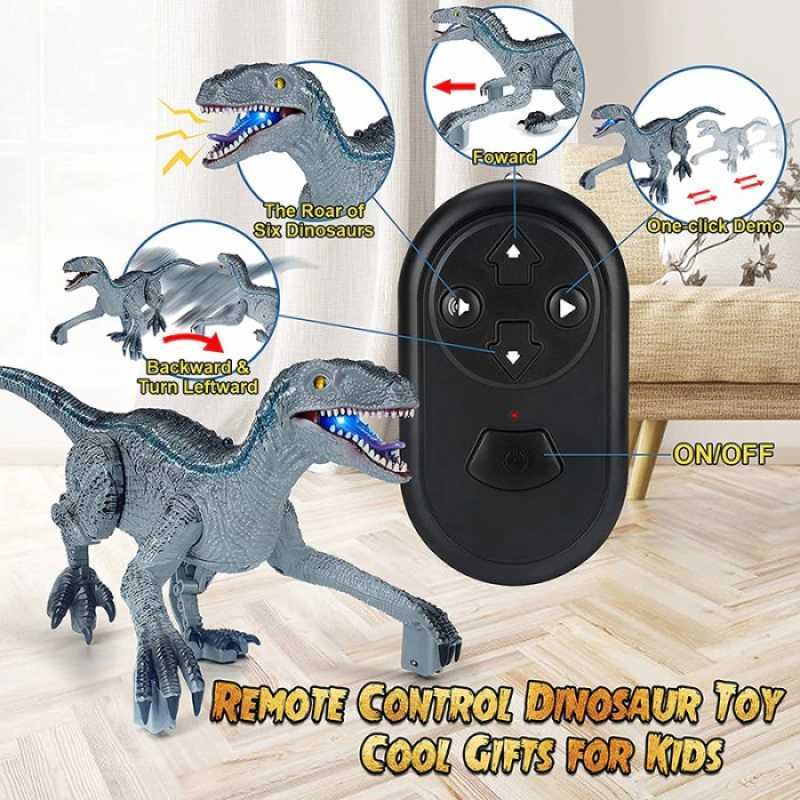 Promo Velociraptor Dinosaurus Raptor Remote Control Rc 3706-1A Diskon ...