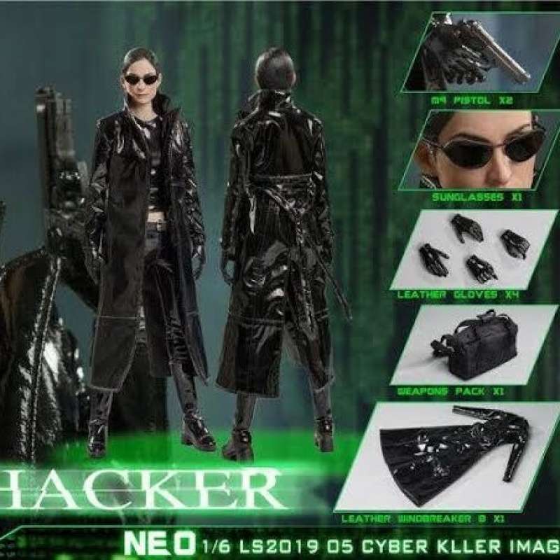 Promo Cyber Hacker Killer Figure Neo Ls2019 05 One Sixth 1/6 Scale ...