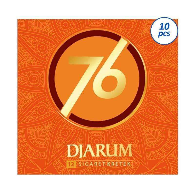 Jual Surabaya - Djarum 76 Kretek Rokok [1 Slop/10 Bungkus/ 12 Batang ...