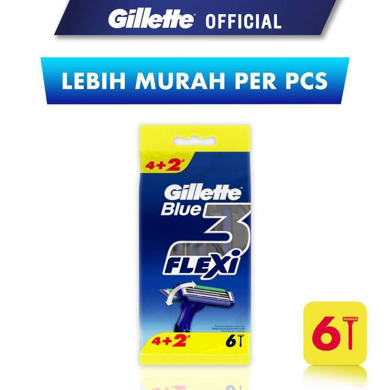 Jual Gillette Blue Flexi Isi 4 Termurah - Harga Grosir Terupdate Hari ...