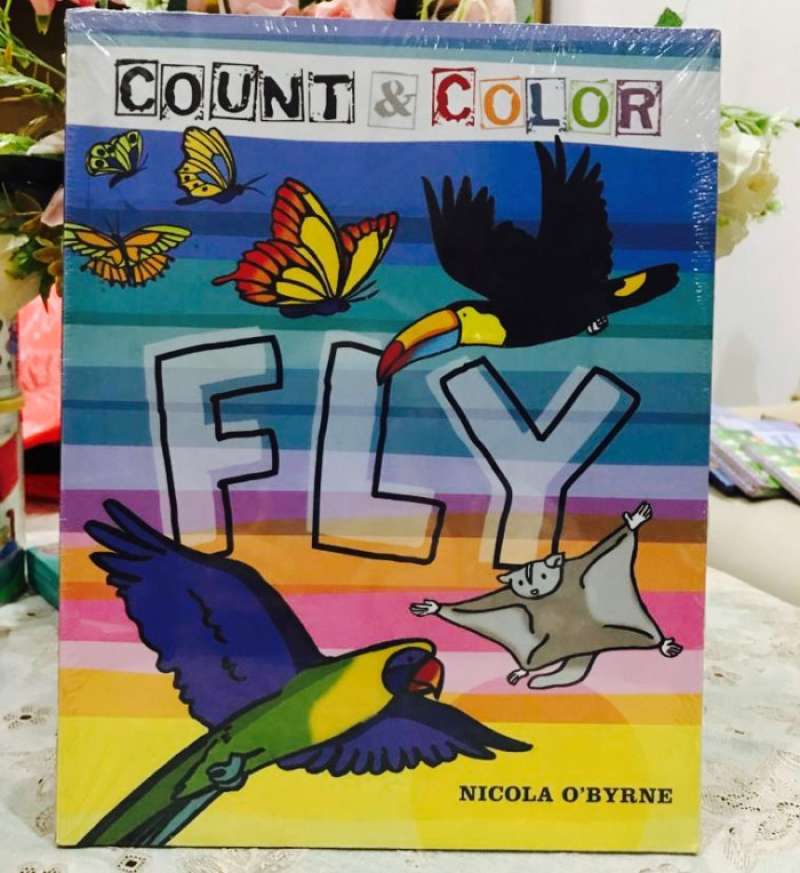Promo Count And Color:Fly/Buku Aktivitas Mewarnai Anak Burung Original ...