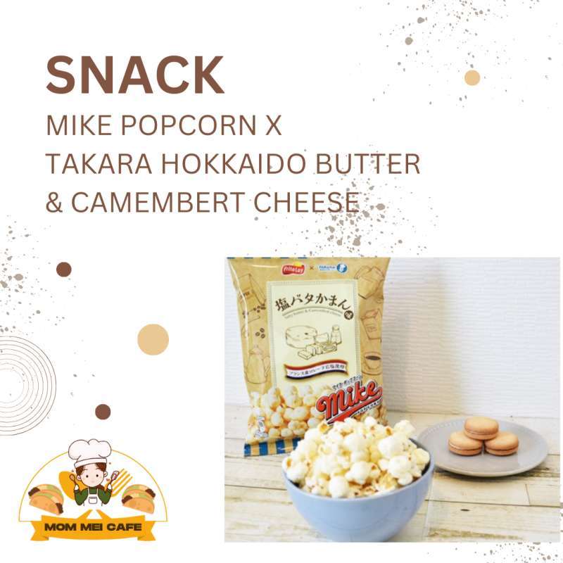 Jual Snack MIKE POPCORN x TAKARA HOKKAIDO BUTTER & CAMEMBERT CHEESE di ...