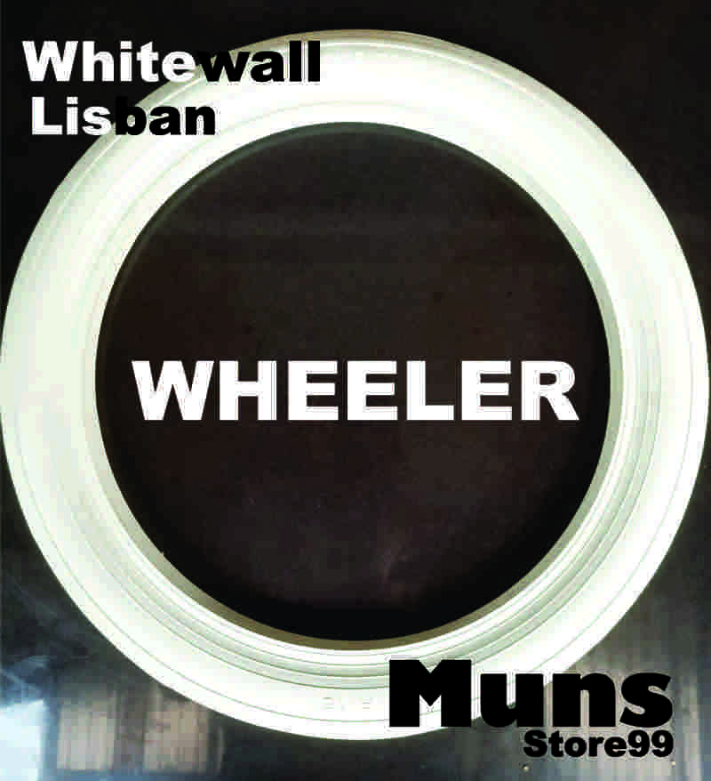 Jual Lis Ban Mobil White Wall Ban Mobil Velg Ring 13 -15 Putih Polos ...