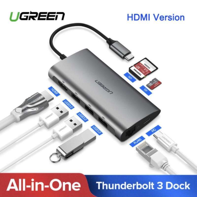 Jual uGreen All in One USB-C Multifunction Adapter di Seller Indah Komputer - Tegal Alur, Kota ...