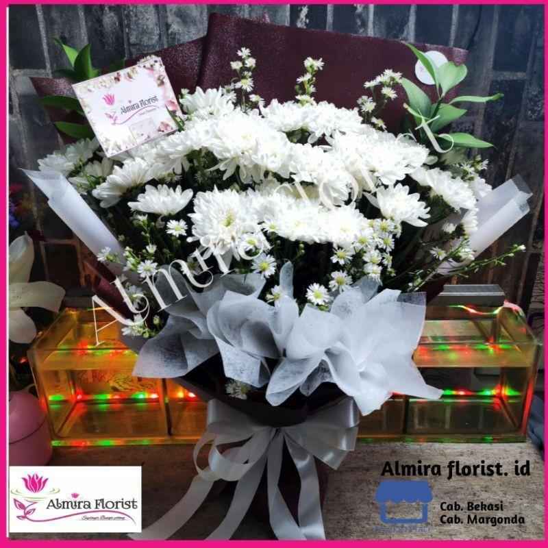 Jual [fresh] Bouquet Bunga Aster Deluxe | Buket Bunga Asli Segar ...