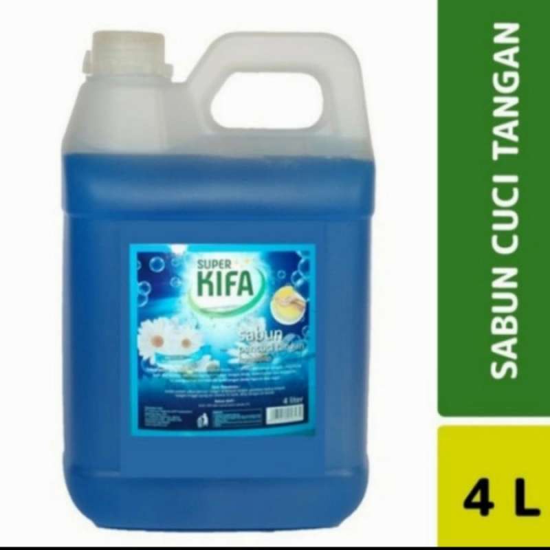 Promo Super Kifa Sabun Cuci Tangan 4L Dirigen Chamomile - Hand Soap ...