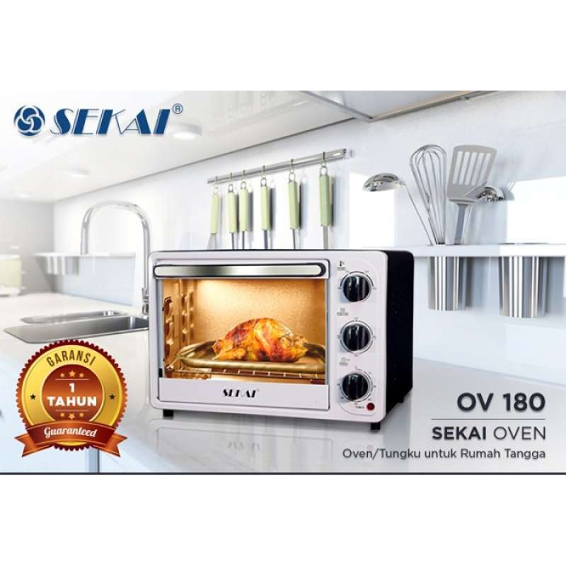 Promo Oven Listrik - Electric Oven Sekai 18 Liter Ov-180 / Ov 180 ...