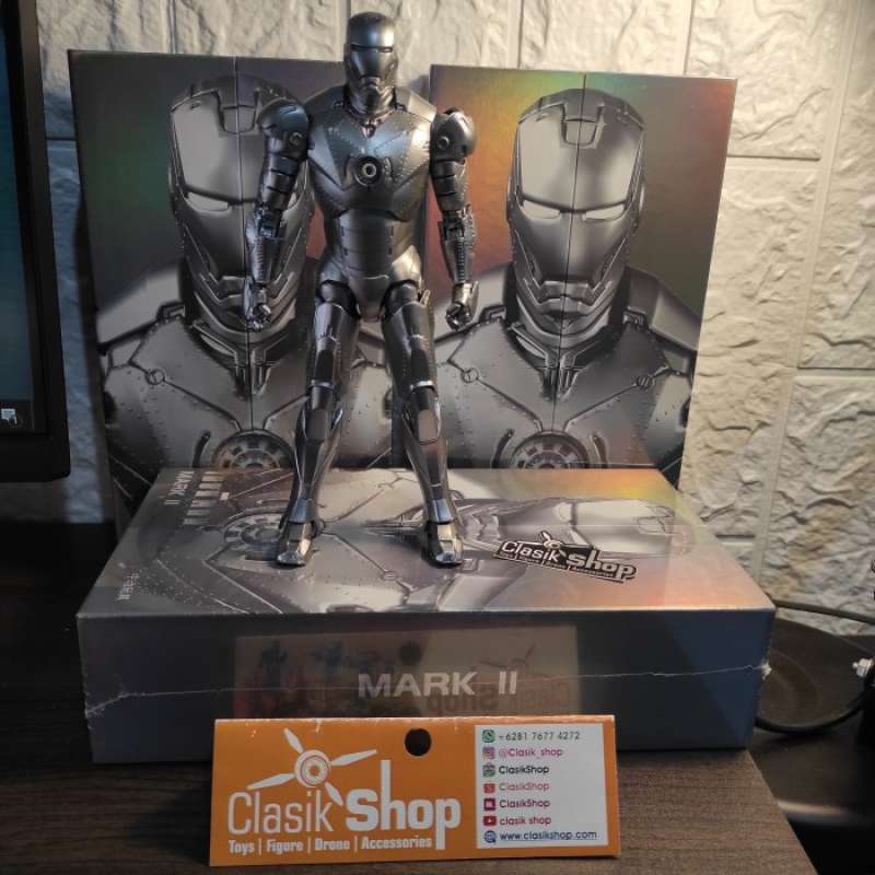 Promo IRON MAN mark II mark 2 mk2 ORIGINAL zd toys SILVER Diskon 26% di ...