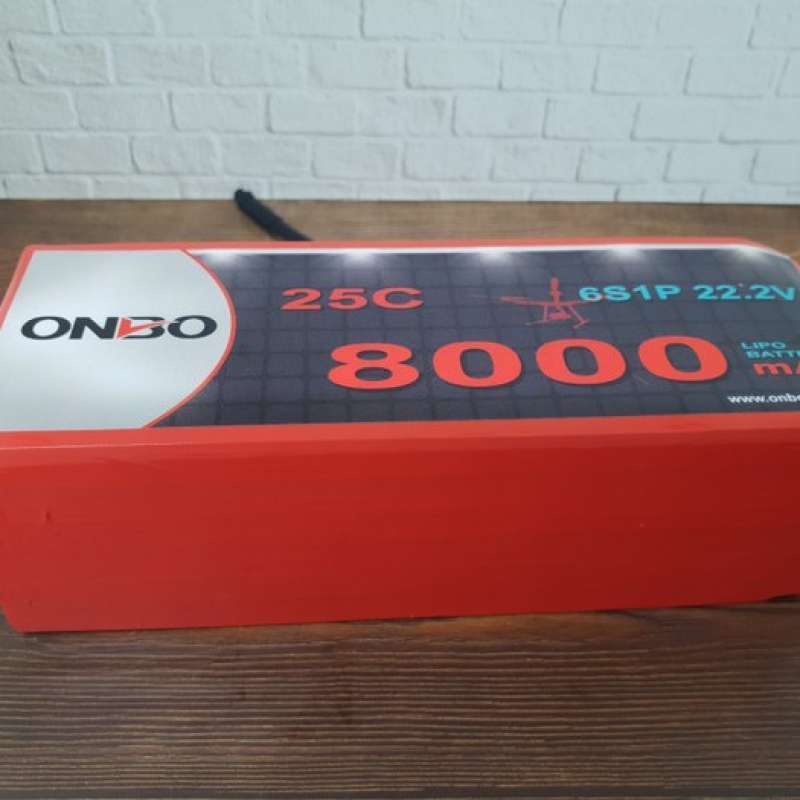 Jual Lipo battery 6s 22.2v 8000mah 25c Onbo Power di Seller Golia Store - Kalibata, Kota Jakarta ...