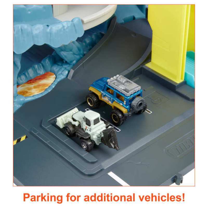 Jual Matchbox Volcano Escape Play Set - Action Drivers Jeep Dune Dog ...