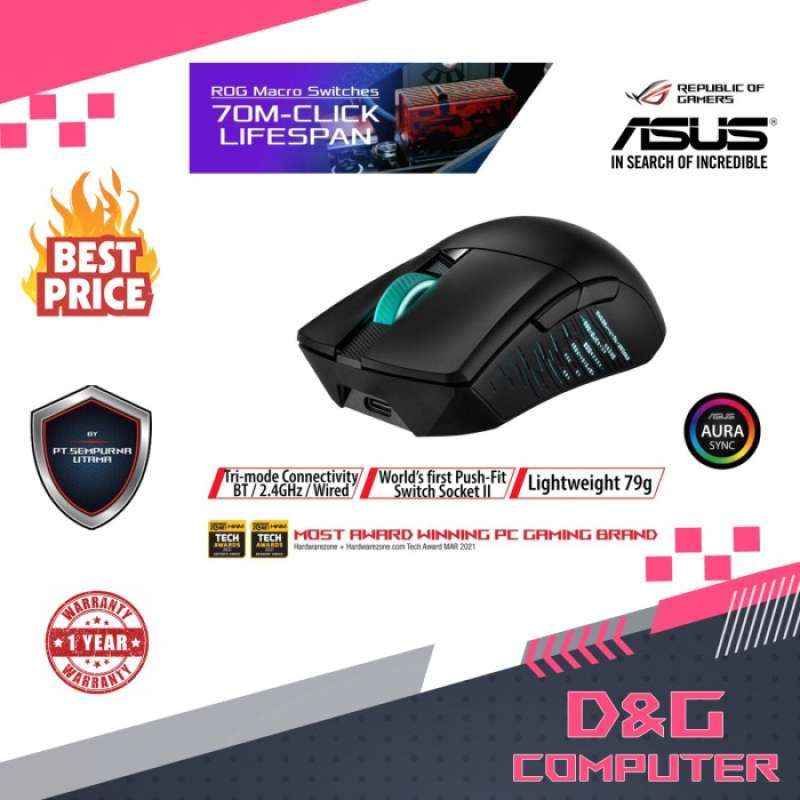 Promo ROG Gladius III / Gladius 3 Wireless - Gaming Mouse ...