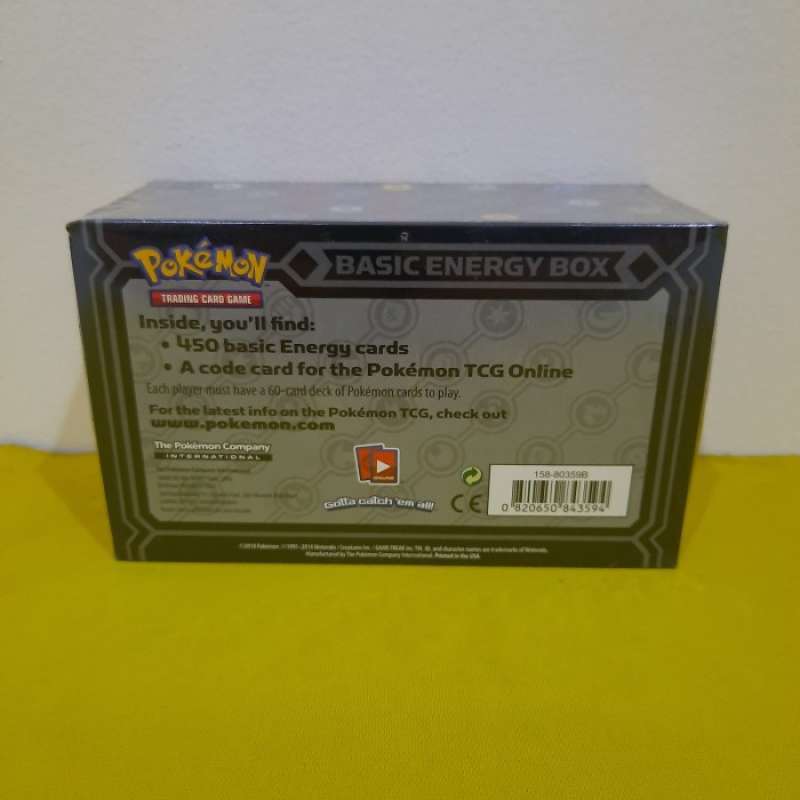 Jual Energy Box Pokemon English Isi 450 Pcs Di Seller Golia Store ...