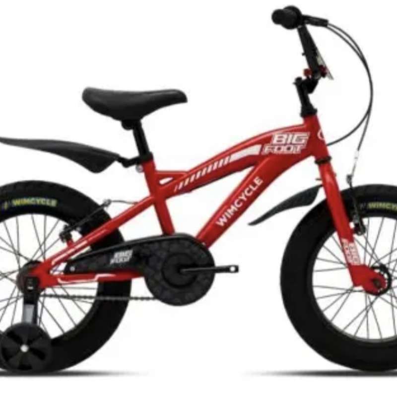 Jual Sepeda Bmx Anak Wimcycle Bigfoot Solid Series 16 Inch Warna Merah ...