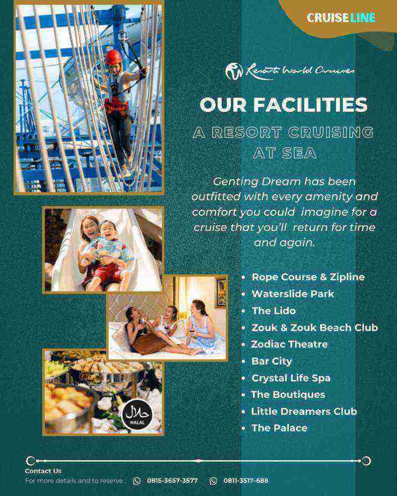 Jual Genting Dream Cruise ( Resort World Cruise) Cruise Natal & Tahun ...