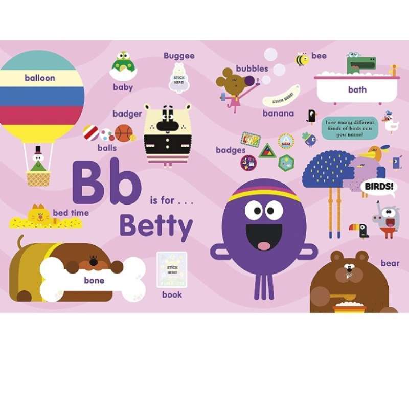 Promo Ladybird: Hey Duggee: Abc: Alphabet Sticker Book Diskon 23% Di ...