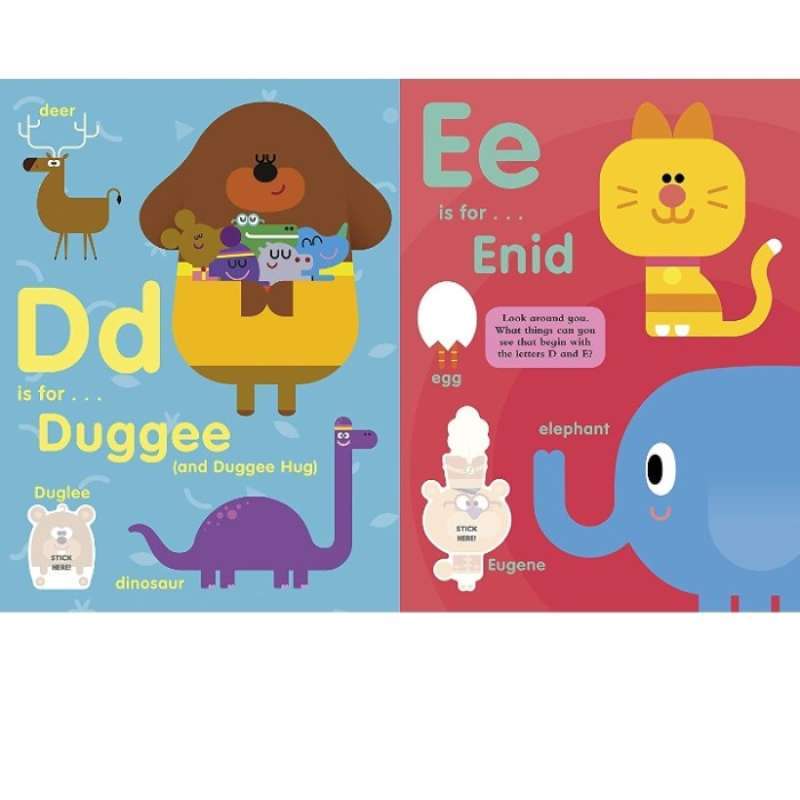 Promo Ladybird: Hey Duggee: Abc: Alphabet Sticker Book Diskon 23% Di ...