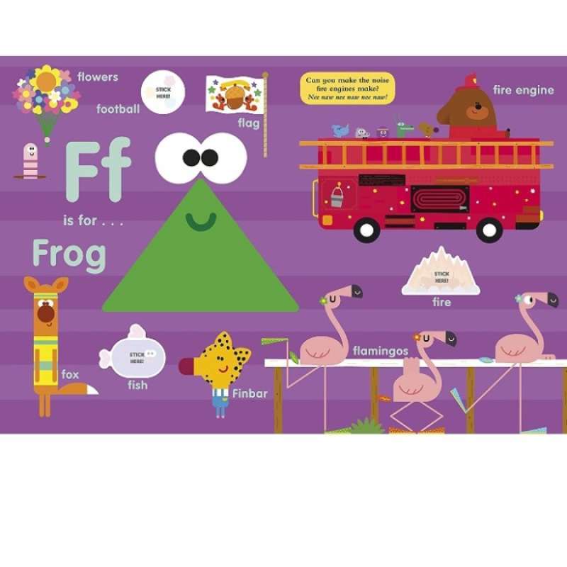Promo Ladybird: Hey Duggee: Abc: Alphabet Sticker Book Diskon 23% Di ...