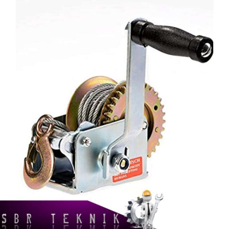 Promo handwinch 1000 lbs /500 kg alat derek manual / katrol kerekan(sbr ...