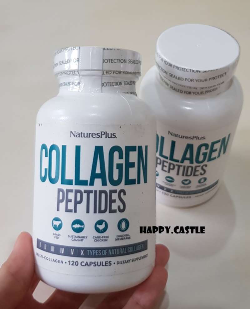 Jual Natures Plus Collagen Peptides 120 Capsules Di Seller Zebaa Shop ...