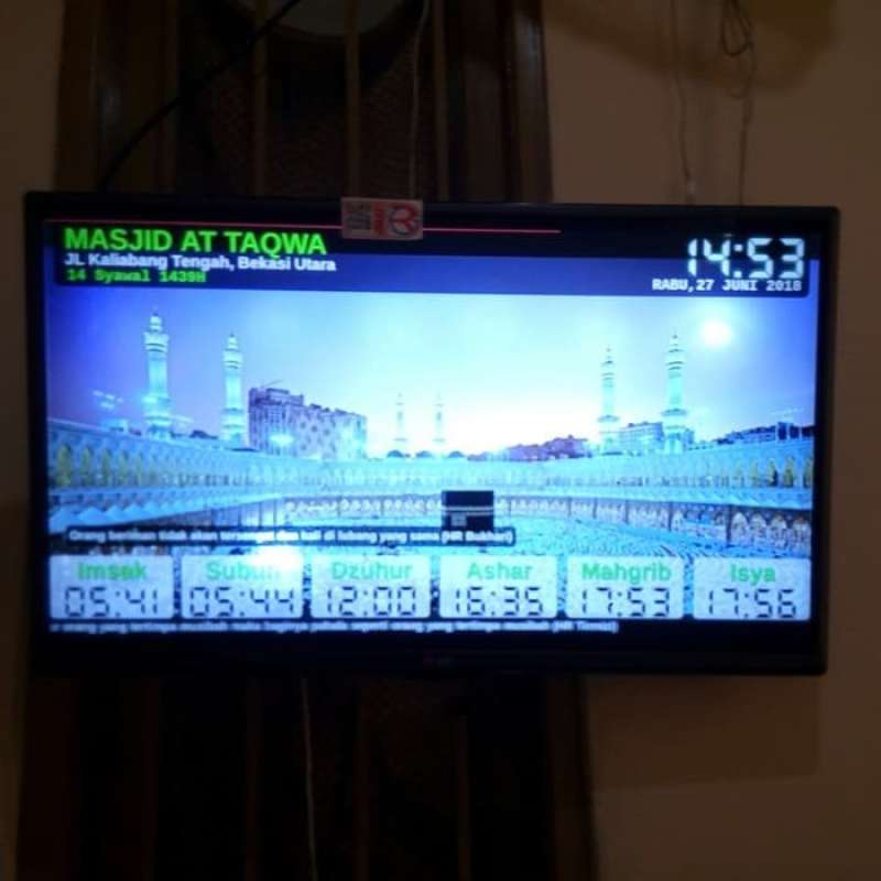 Promo MINI PC Jam Masjid DIGITAL Jadwal Sholat SIGNAGE (PAKET ...