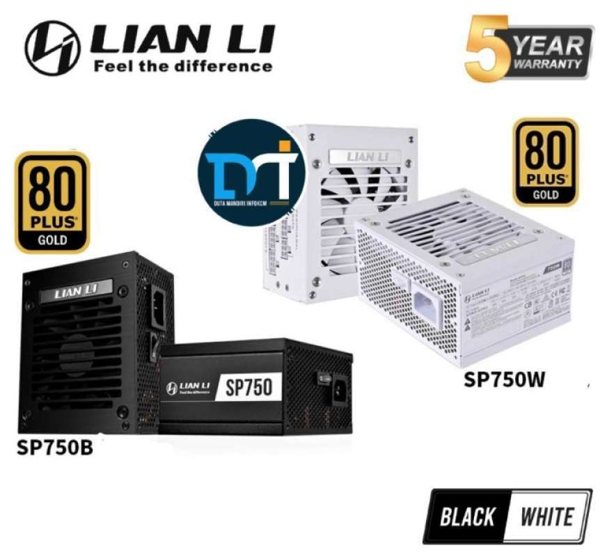 Promo Lian Li SP750 SFX - 750Watt 80+ Plus Gold Fully Modular Power ...