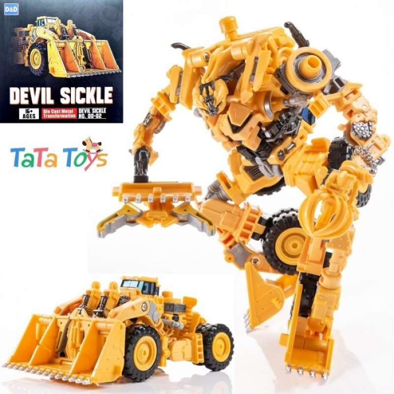 Promo D&D Devil Sickle DD-02 AOYI Mech Transformers Devastator Scrapper ...