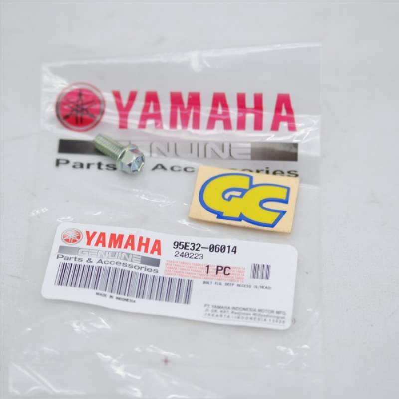 Jual Baut Plat Head Waterpump Yamaha Xeon 95e32-06014 Di Seller Yamaha ...